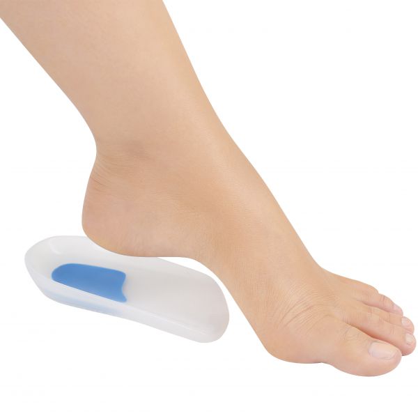 Theramed. CALCANHEIRA LONGA SILIGEL COM PONTO AZUL - M